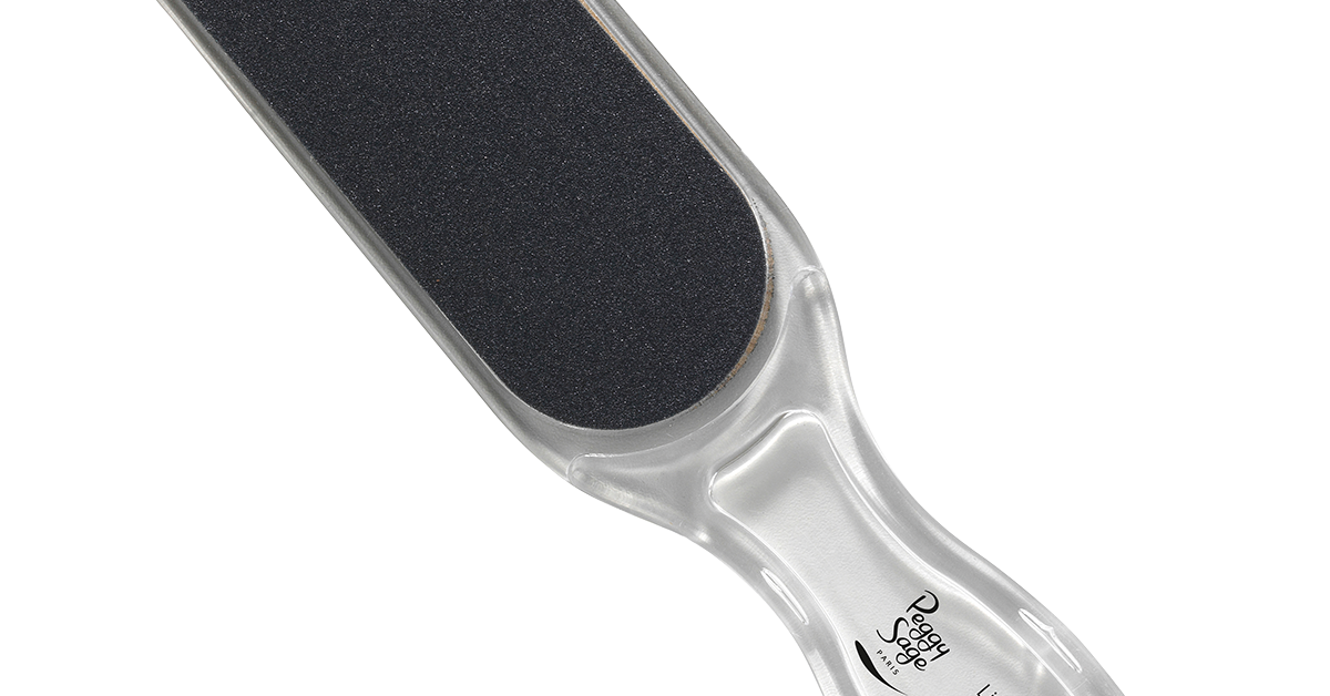 RASPA PEDICURE DOPPIA FACCIA IN CERAMICA ERGONOMICA300411 - PEGGY SAGE